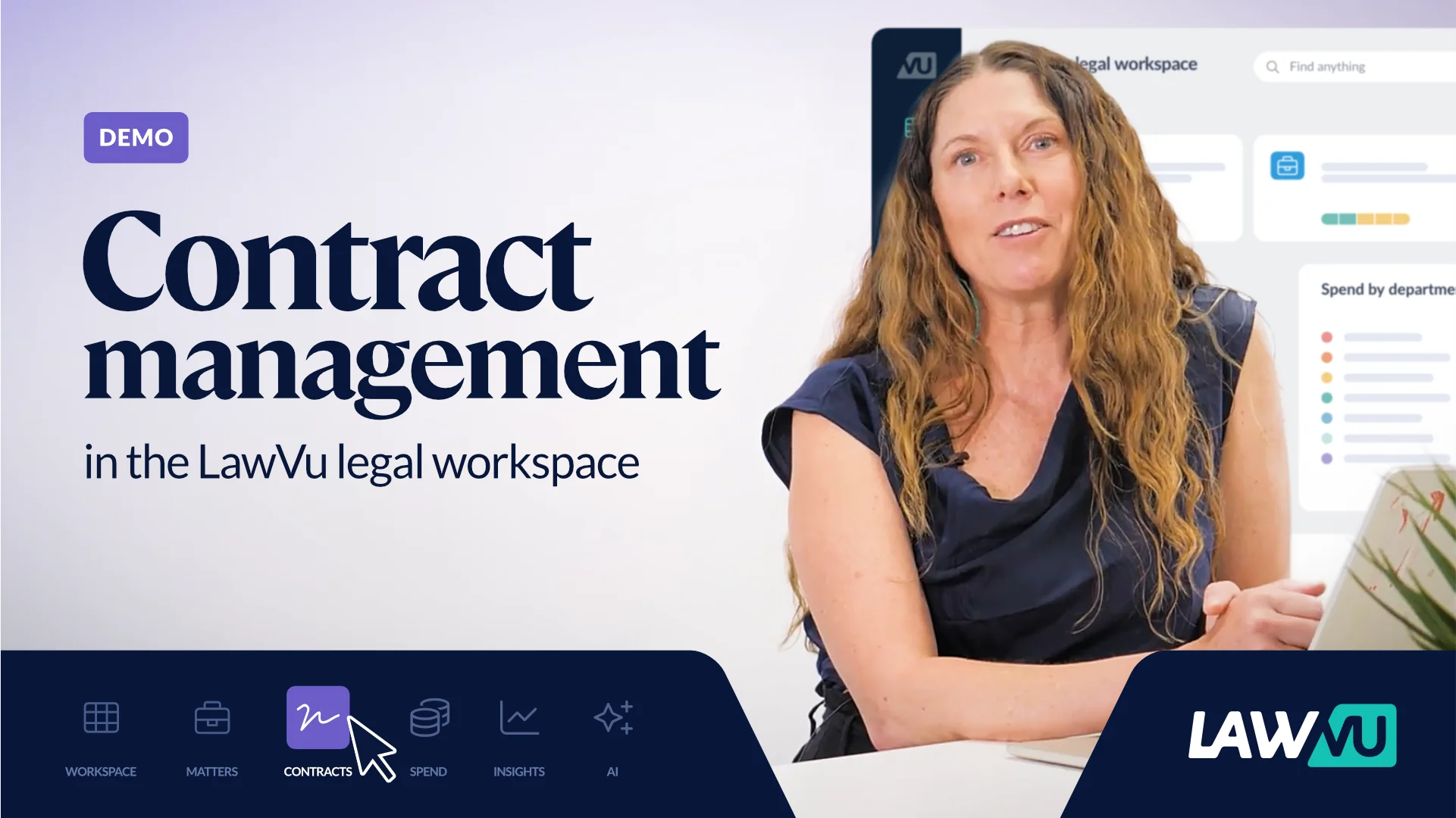 Watch a demo of contract lifecycle management in LawVu