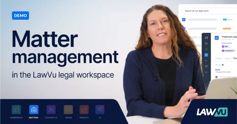 LawVu Demo videos and Walkthroughs - LawVu