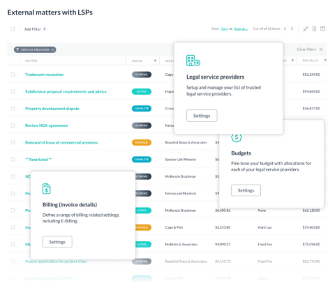 Spend management - In-house Legal Operations | LawVu