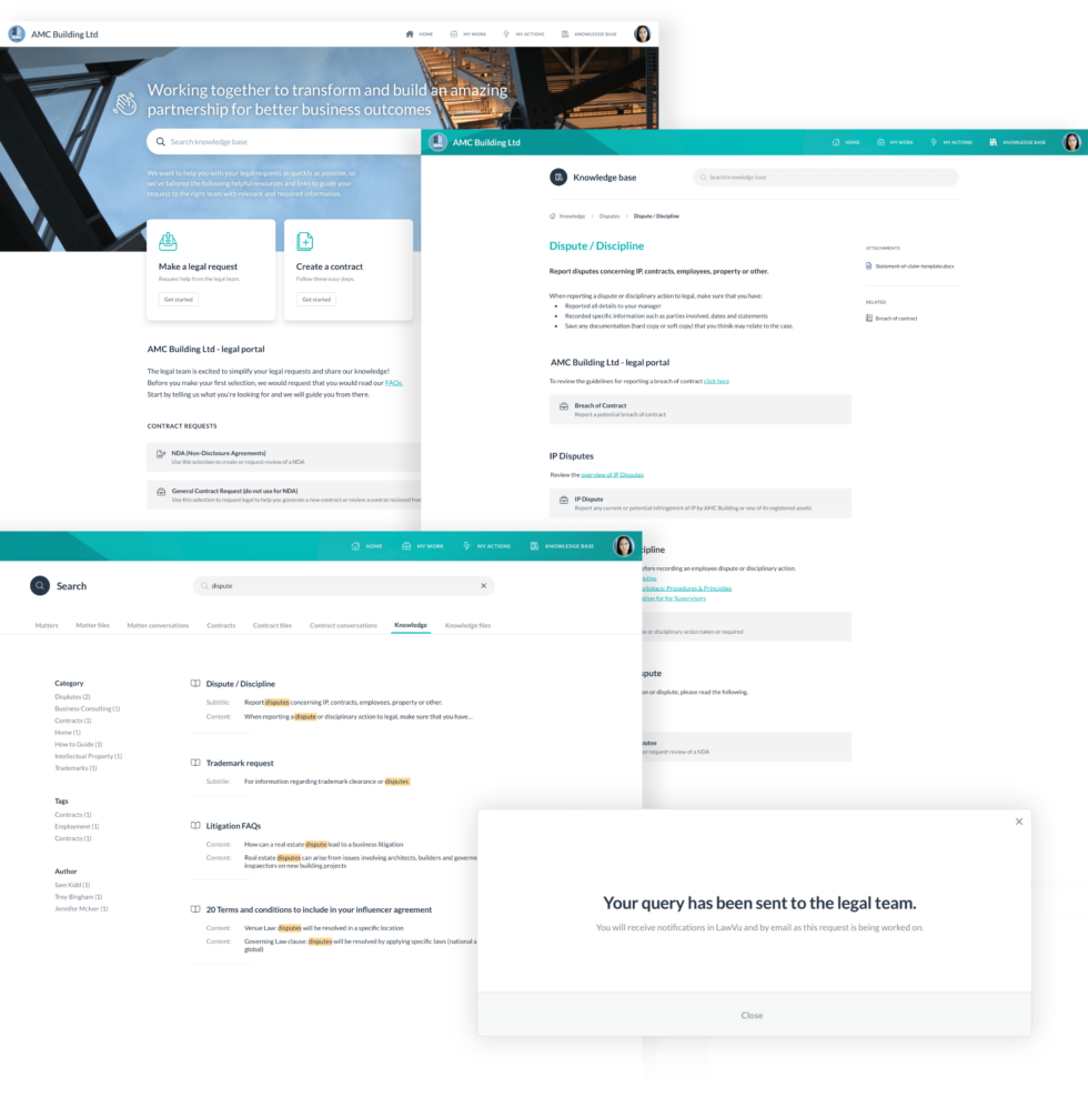 Matter Management Software - In-house Legal Operations | LawVu