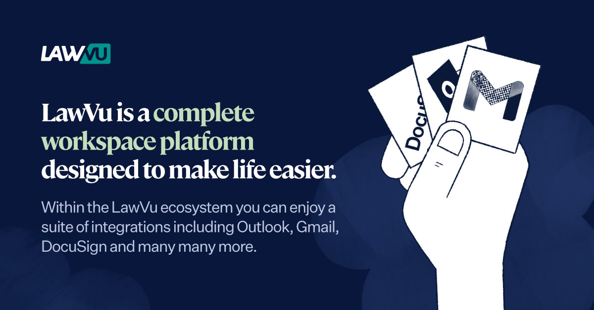 Software Integrations - Legal Workspace Platform | LawVu