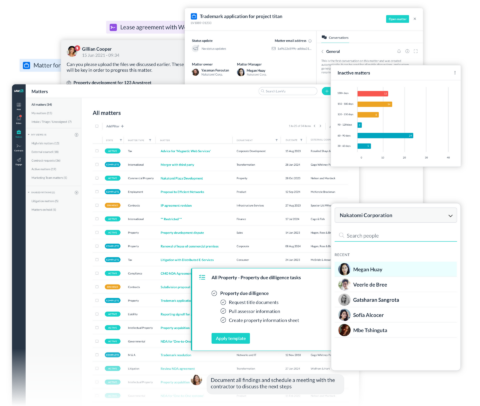 Matter Management Software - In-house Legal Operations | LawVu
