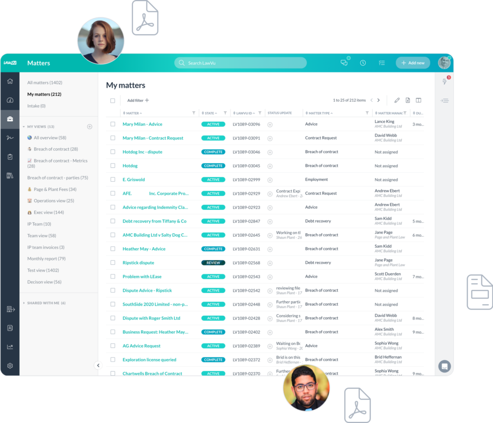 Matter Management Software | LawVu