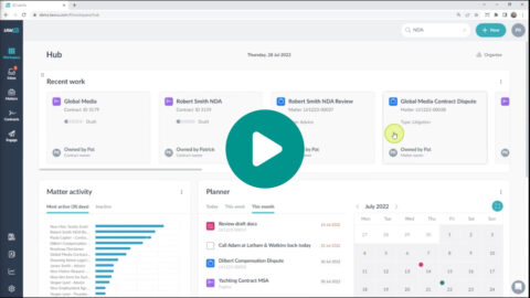 Matter Management Software - In-house Legal Operations | LawVu