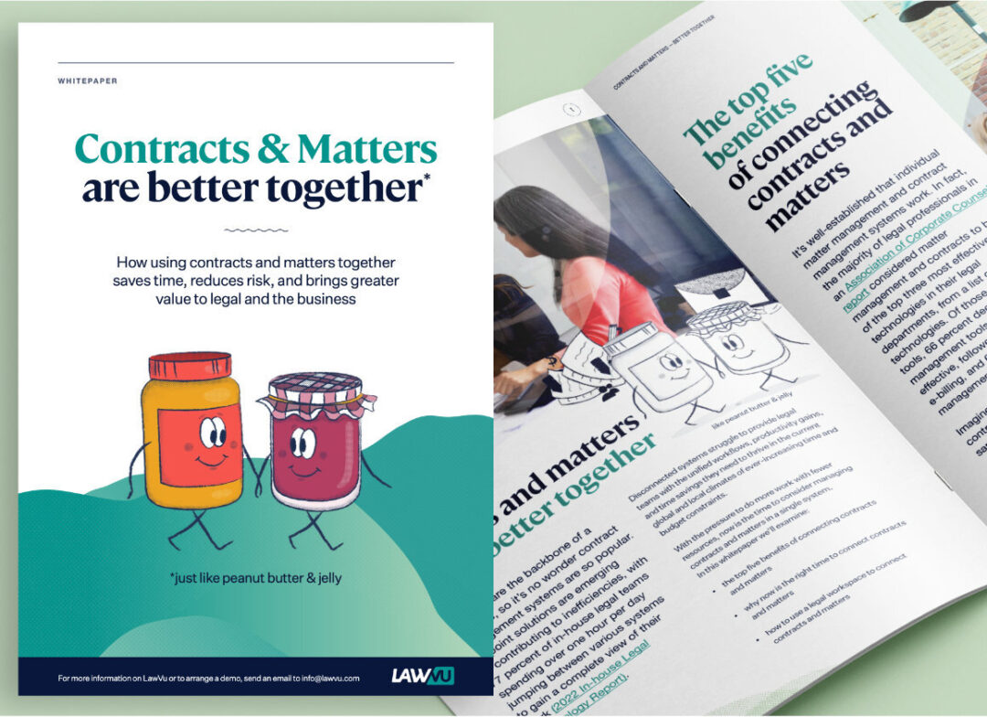 LawVu contract management software for In-house legal teams